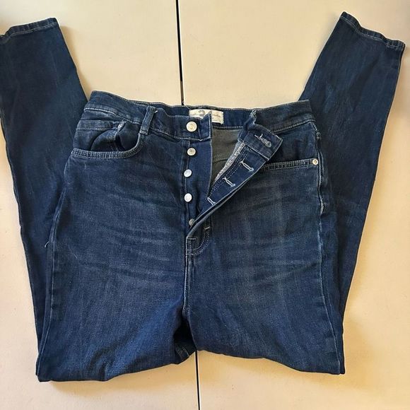 We The Free | Jeans | We Thefree High Rise Button Fly Jeans 3 | Poshmark